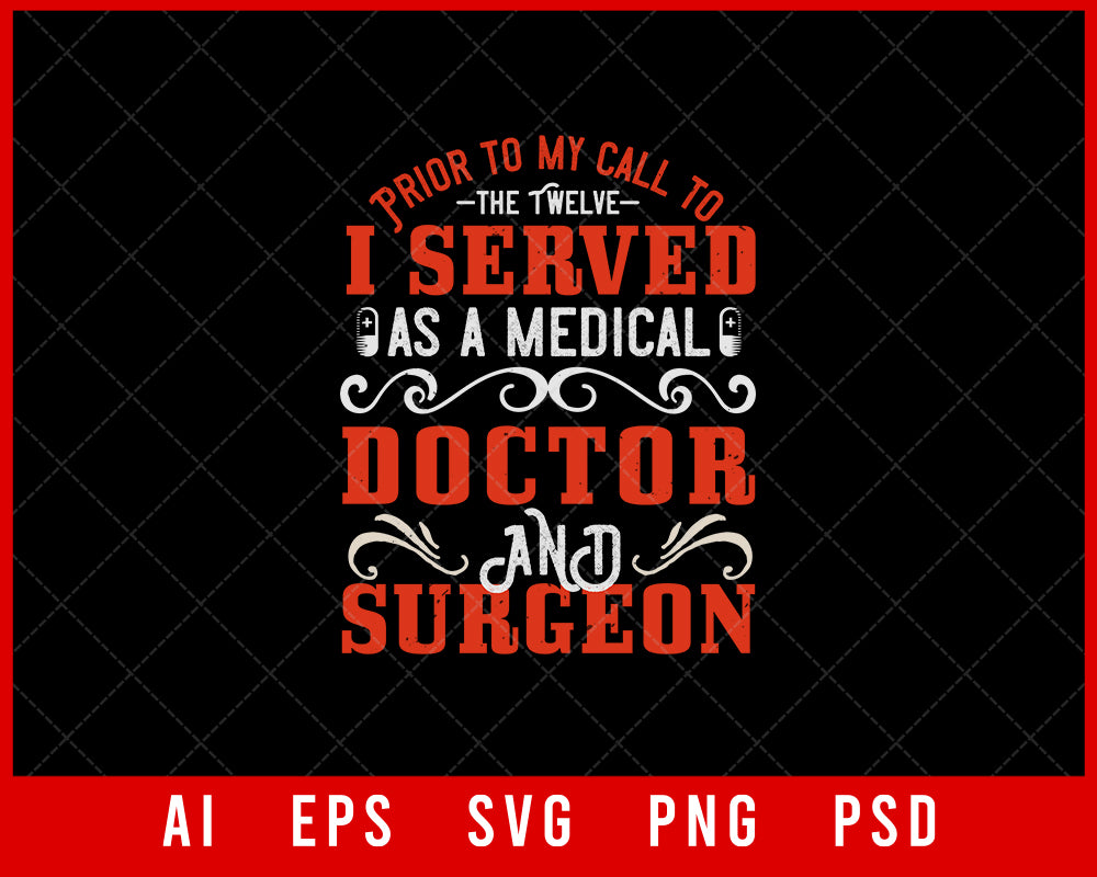 Prior To My Call Medical T-shirt Design | Creative Design Maker ...