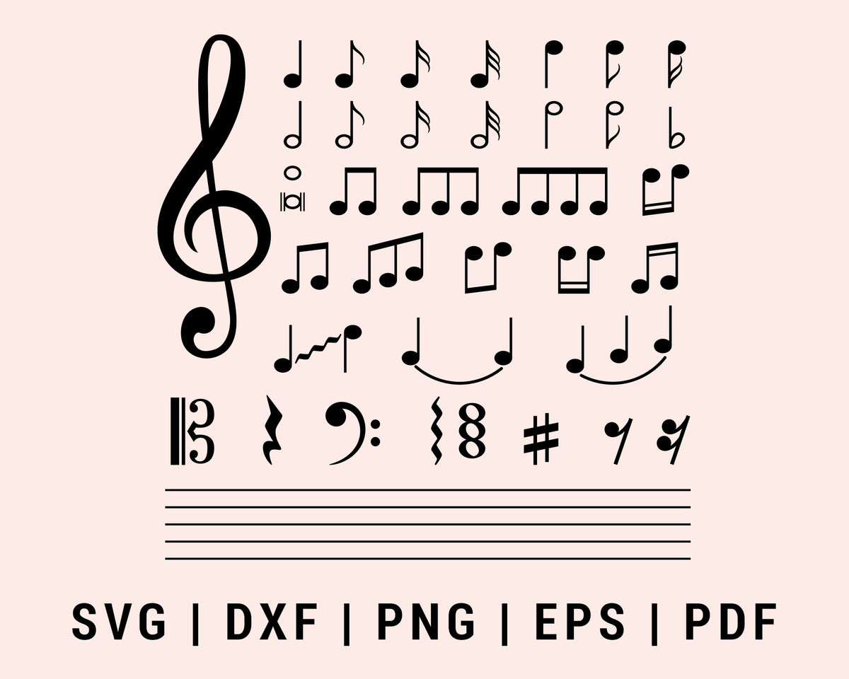 Music SVG Bundle – Creativedesignmaker