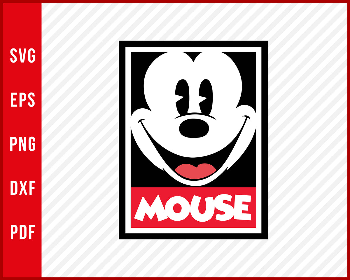 Mouse Frame Disney svg Silhouette Design Cut Files For Cricut And PNG ...