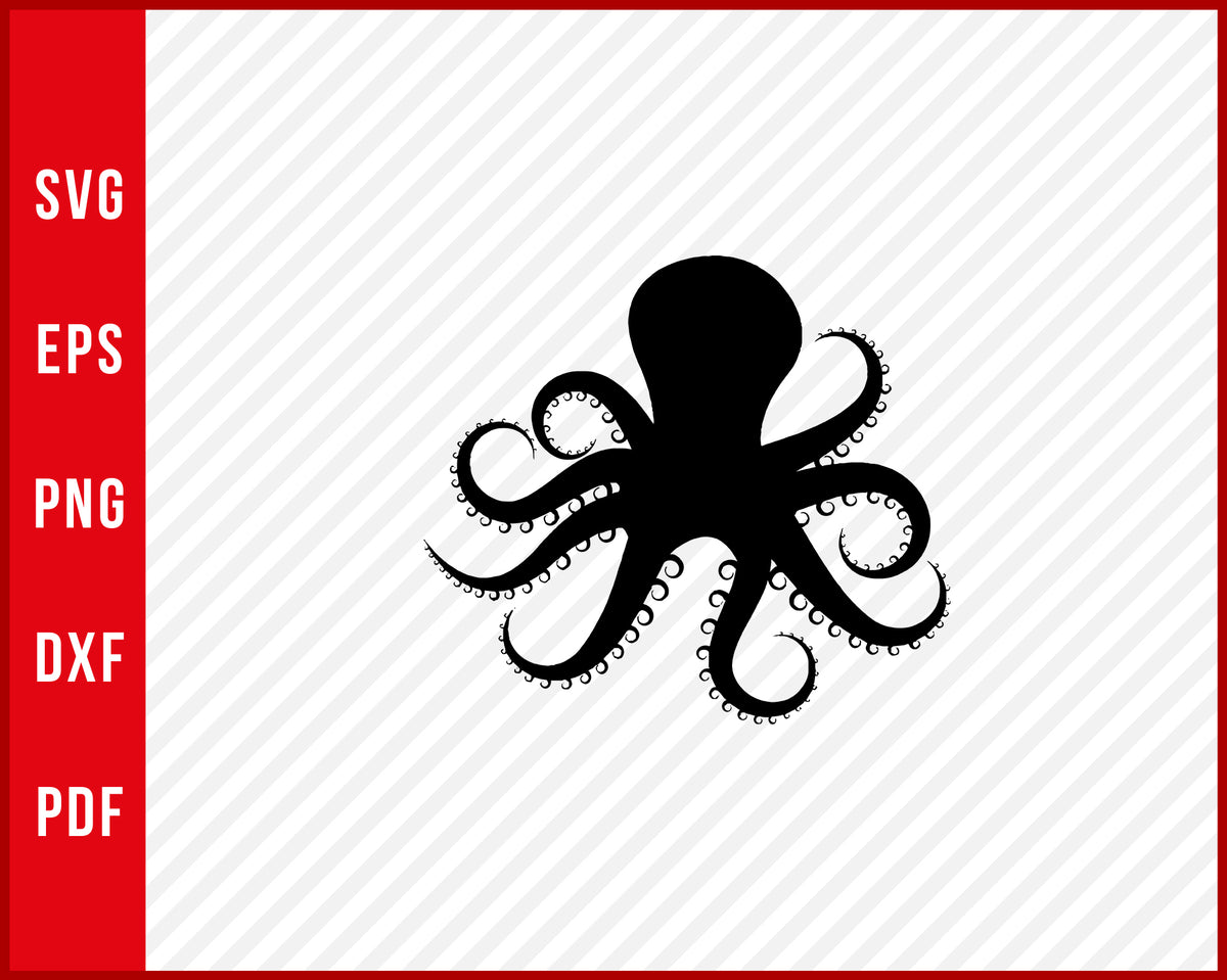Octopus svg – Creativedesignmaker