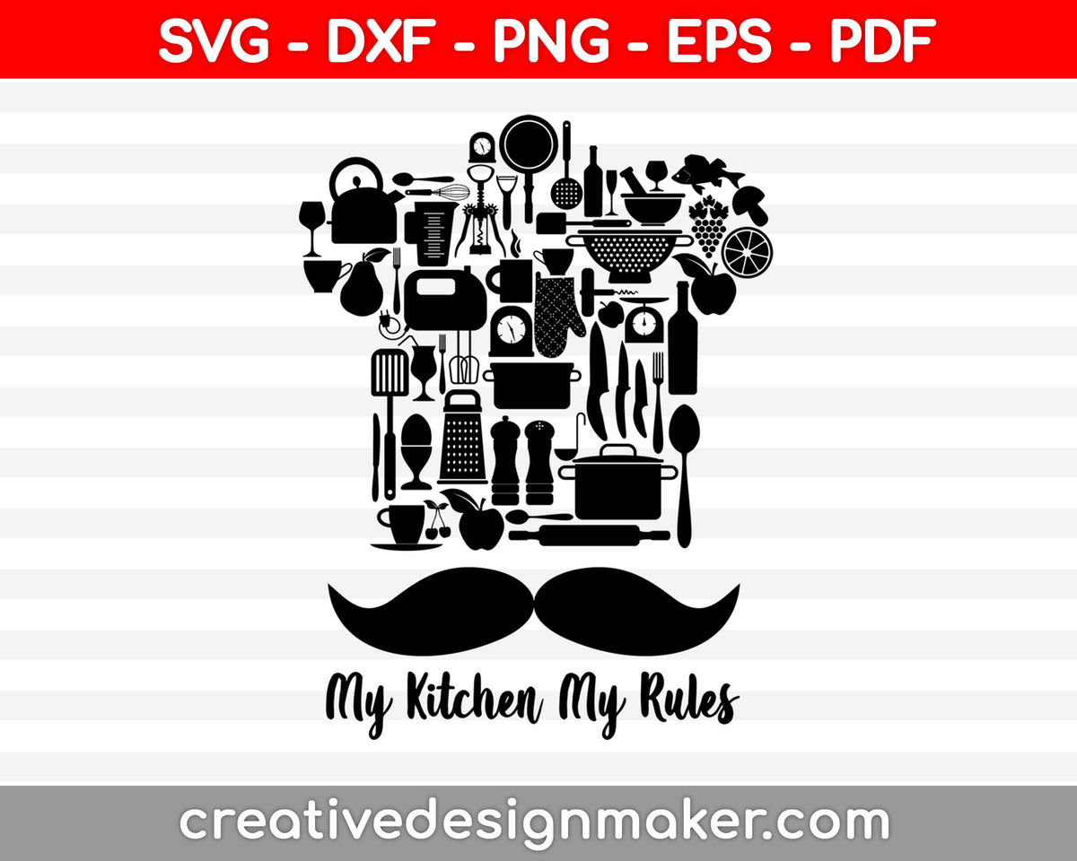 Chef svg printable files – Creativedesignmaker